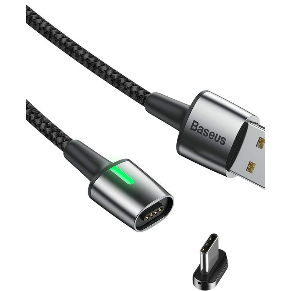 Cablu Type C Magnetic - BASEUS 2m Black - Livrare 24h
