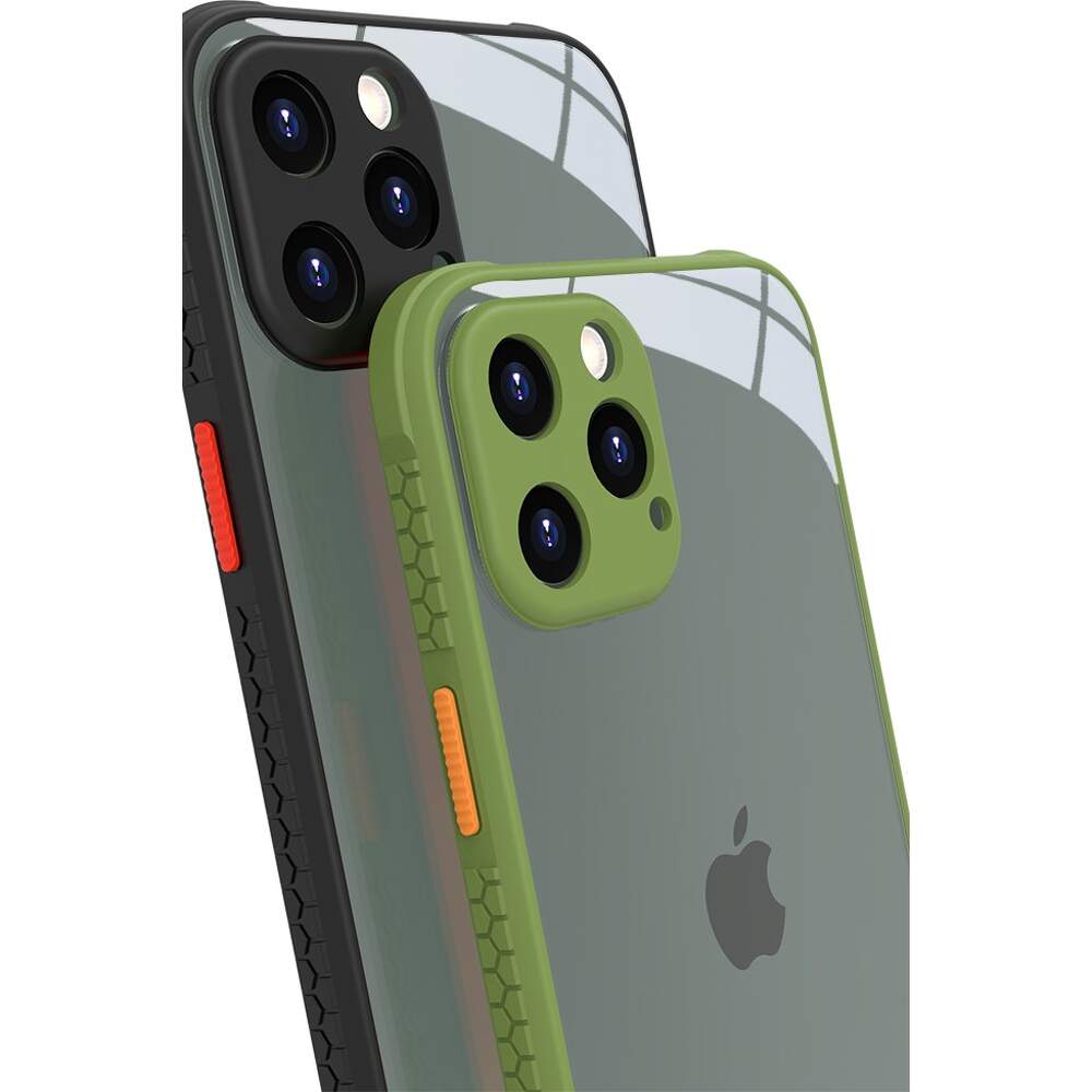 Husa iPhone 12 Pro Max - Hybrid Shell Case Black CUBZ - Livrare 24h