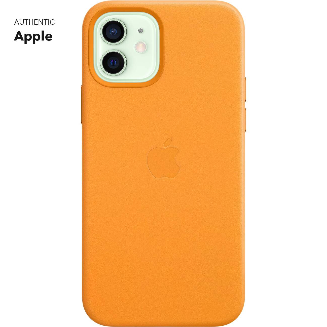 Husa originala Apple - iPhone 12 si 12 Pro Leather Case California cu ...