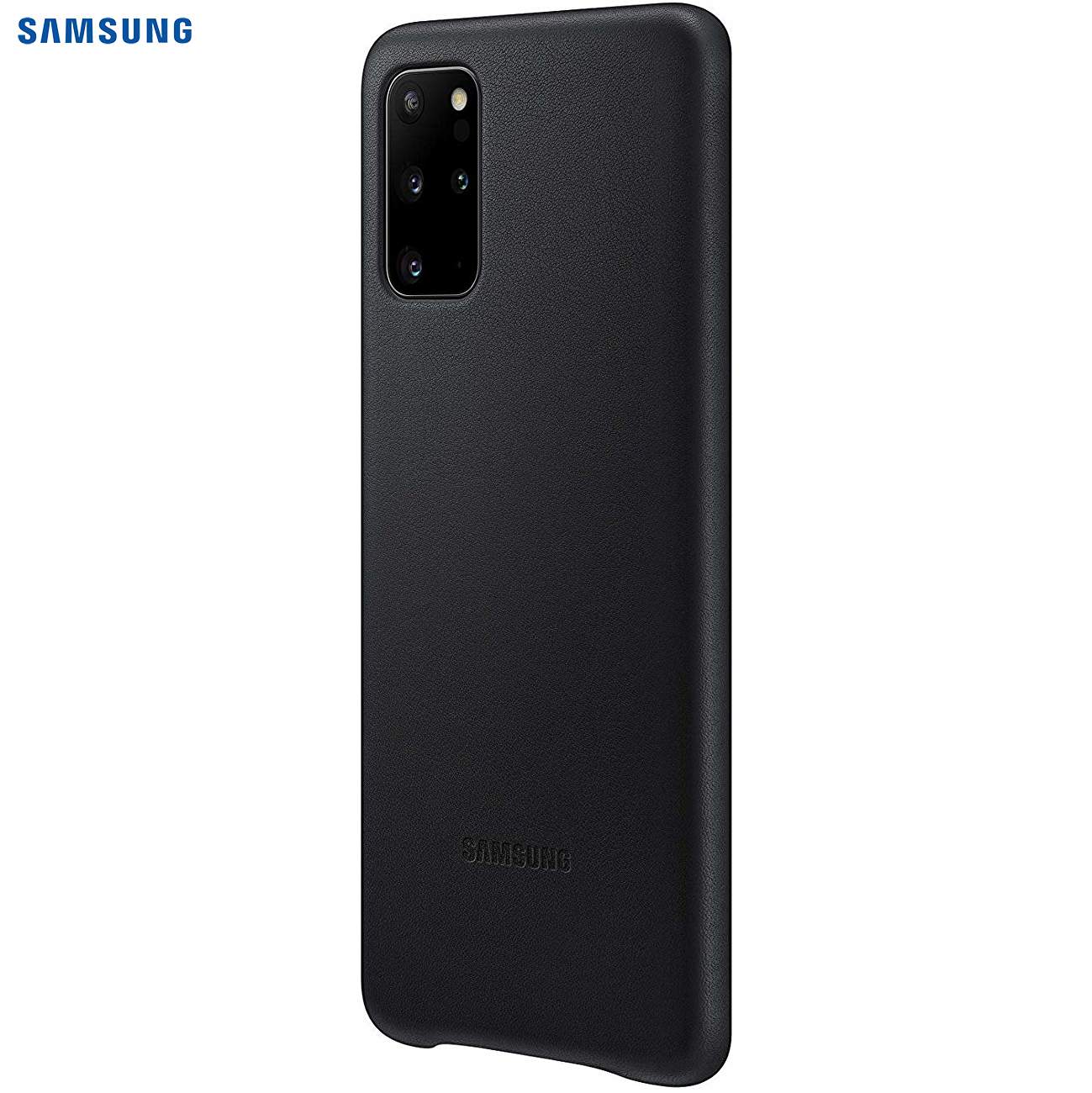 Husa originala Leather Cover Samsung Galaxy S20+ Plus - Black EF ...