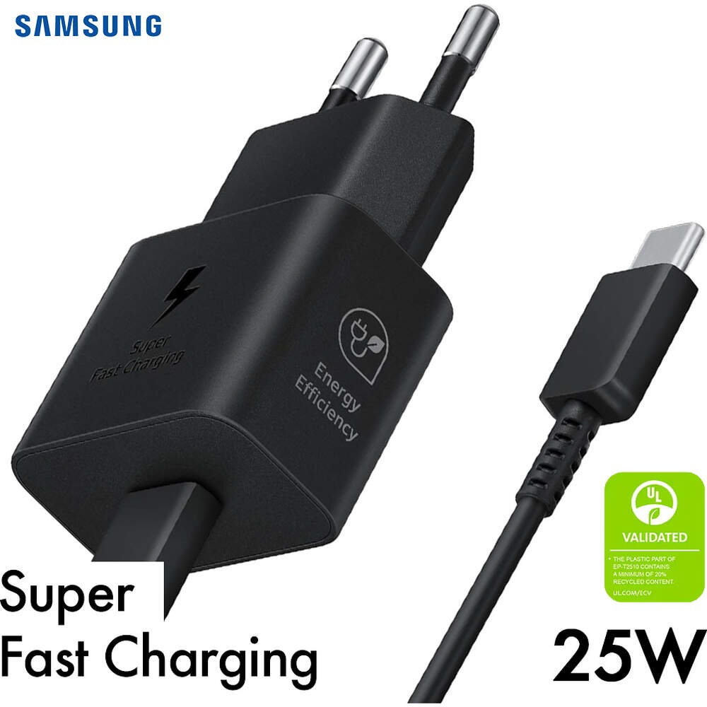 Incarcator priza original Samsung cu cablu - 25W Super Fast Charge ...