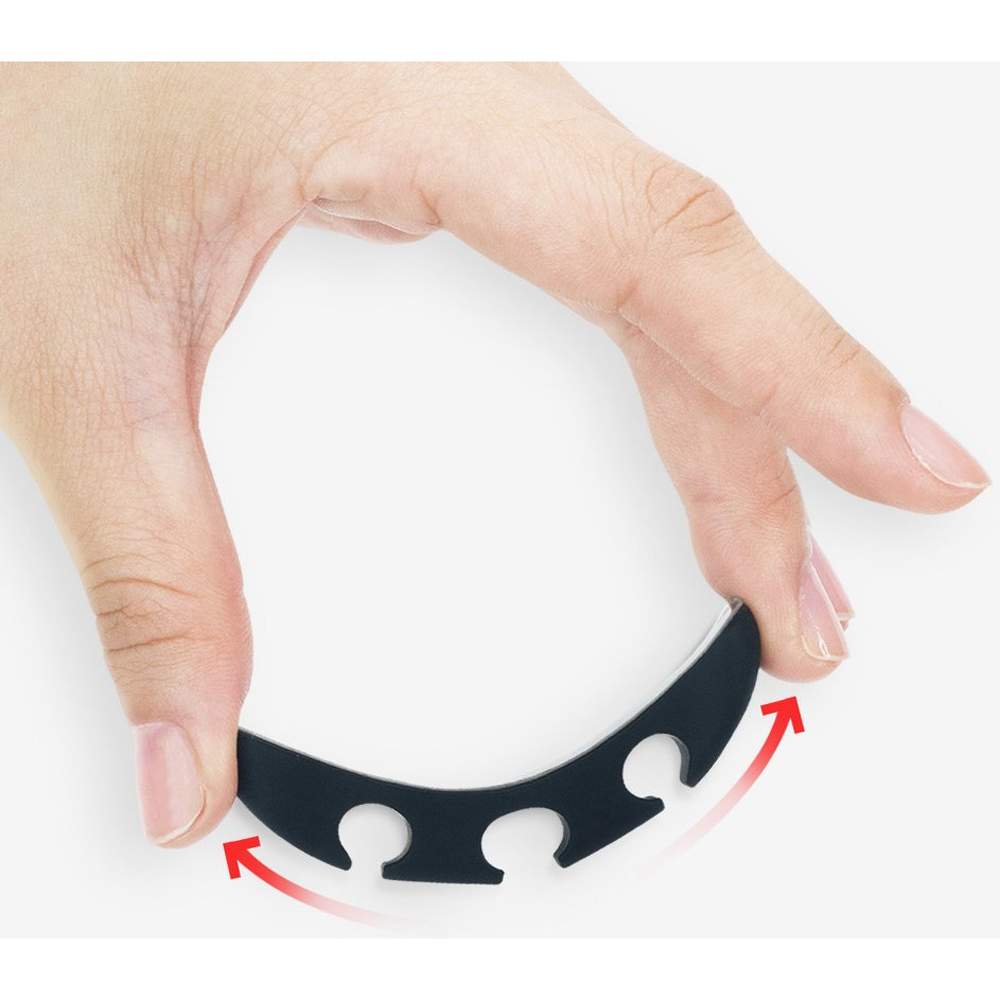 Set 4 organizatoare cabluri birou Silicone - Multicolor - Livrare 24h