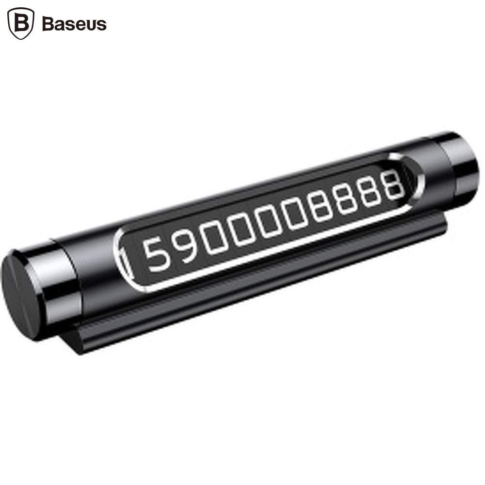 Suport parbriz pentru numar de telefon - Baseus Dual Number Black ...